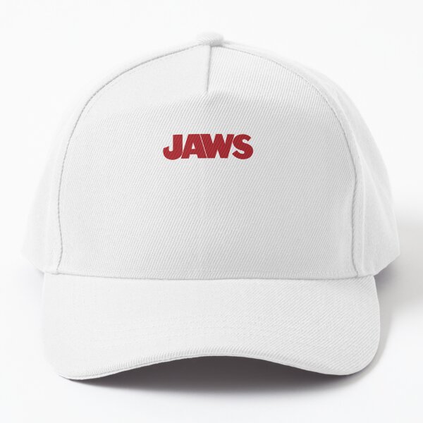 " Jaws Movie Logo" Cap for Sale by MilanAdelaar | Redbubble