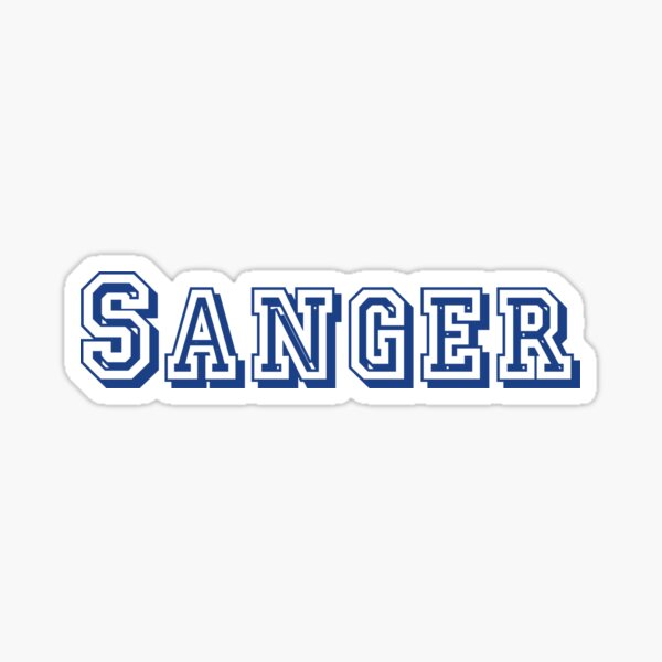 Sanger Stickers | Redbubble