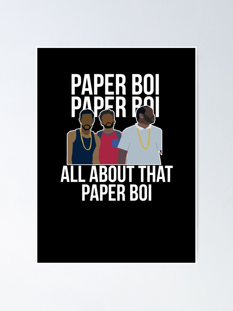 "Atlanta PaperBoi" Poster for Sale by xavierjfong | Redbubble