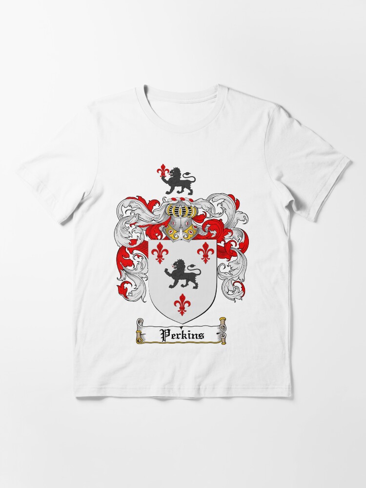"Perkins Family Crest / Perkins Coat of Arms T-Shirt" T-shirt for Sale ...