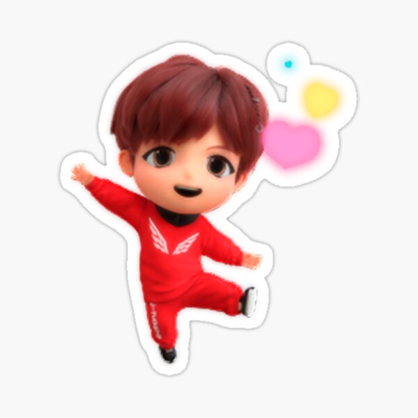 "BTS Tinytan Dynamite" Sticker by Willy0612 | Redbubble