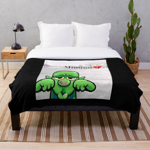 " Mimimi Crying Goblin Clash Royale" Throw Blanket for Sale by ...