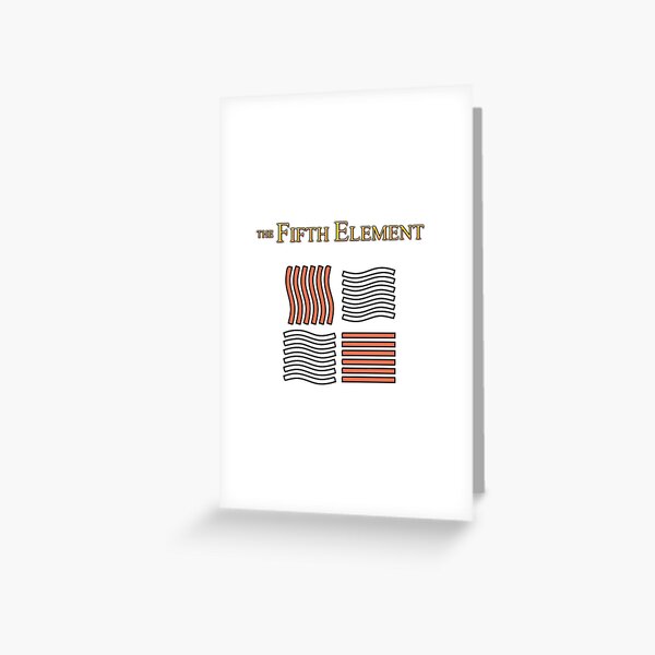 "The Fifth Element Symbol " Greeting Card by Kgphotographics | Redbubble