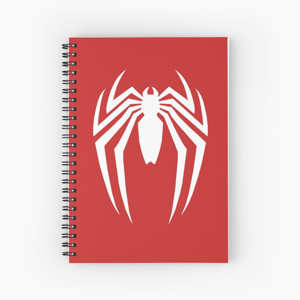 "Sharp Spider Logo" Spiral Notebook by viCdesign | Redbubble