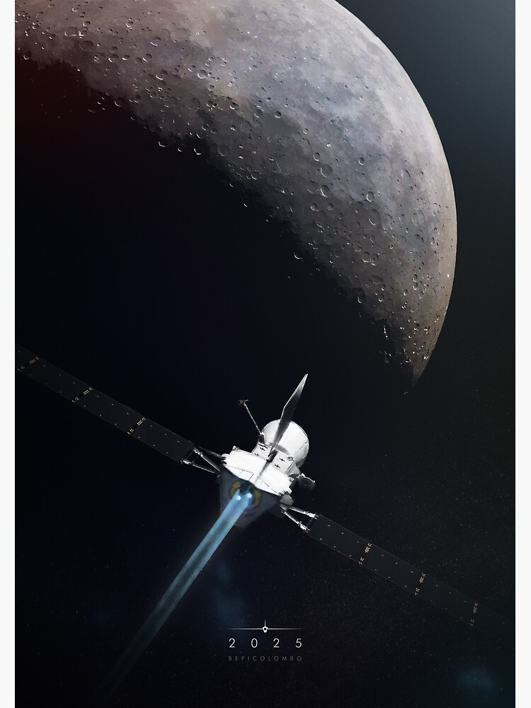 ESA BepiColombo Premium Matte Vertical Poster sold by Marginal Donielle ...