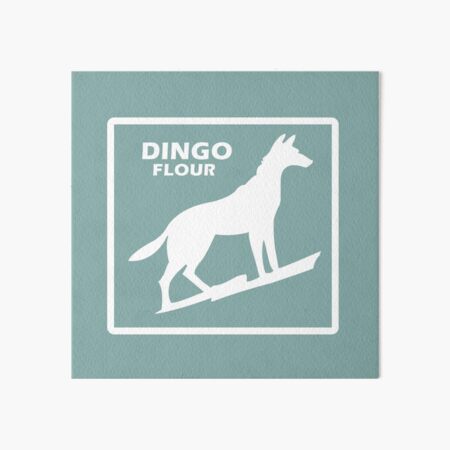 "Dingo Flour" Art Board Print for Sale by LostPerth | Redbubble