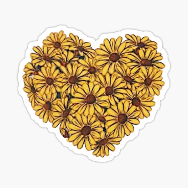Small Sunflower Stickers | Redbubble