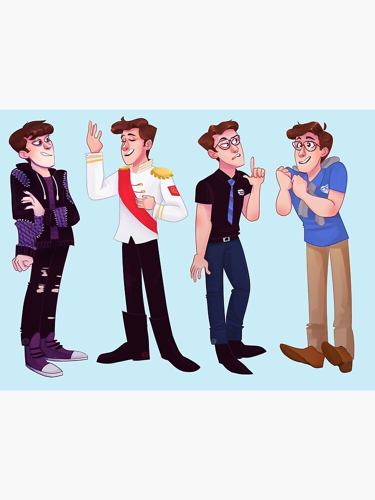 "Sanders Sides" Poster for Sale by colorfulunknown | Redbubble