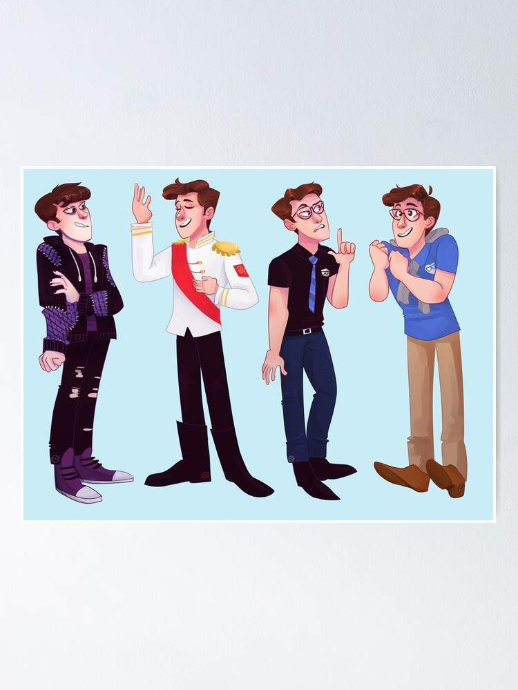 "Sanders Sides" Poster for Sale by colorfulunknown | Redbubble