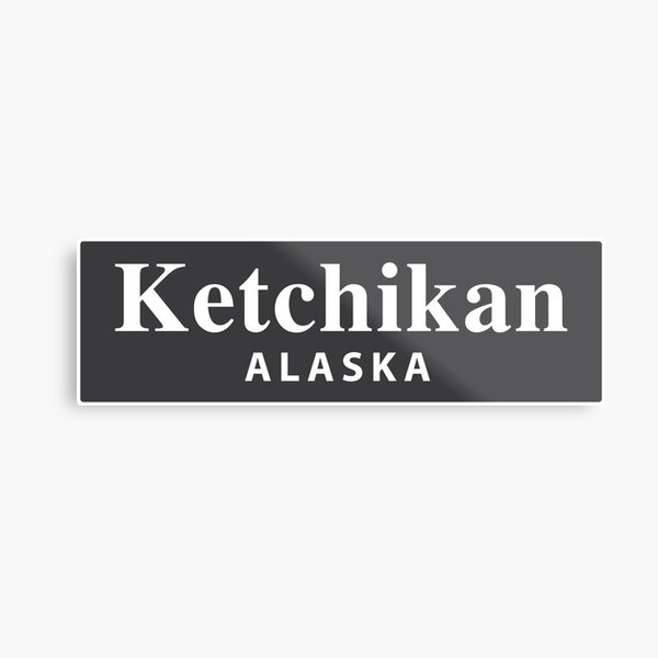 Ketchikan Alaska Metal Prints | Redbubble