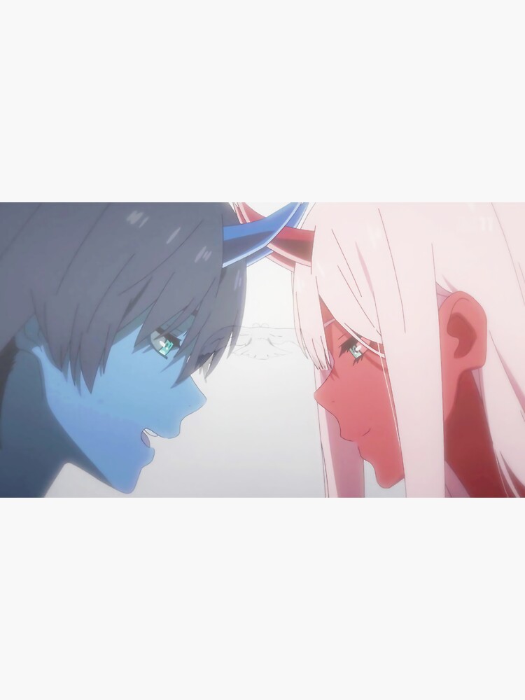 "Hiro and Zero Two" Sticker for Sale by Shiromaru | Redbubble