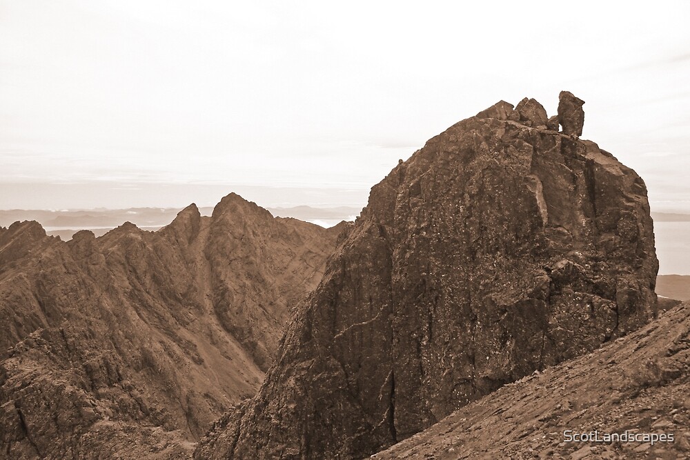 "Sgurr Alasdair and the Inaccessible Pinnacle, Skye" by ScotLandscapes ...