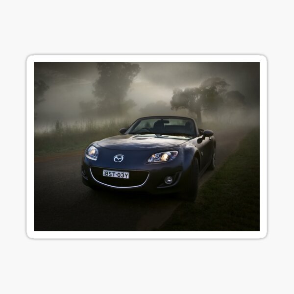 "Mazda MX-5" Sticker for Sale by mannysdigs | Redbubble