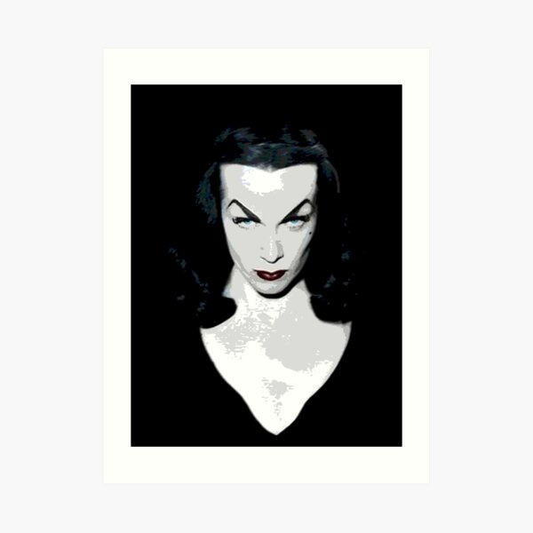 "Vampira" Art Print for Sale by getchapull | Redbubble