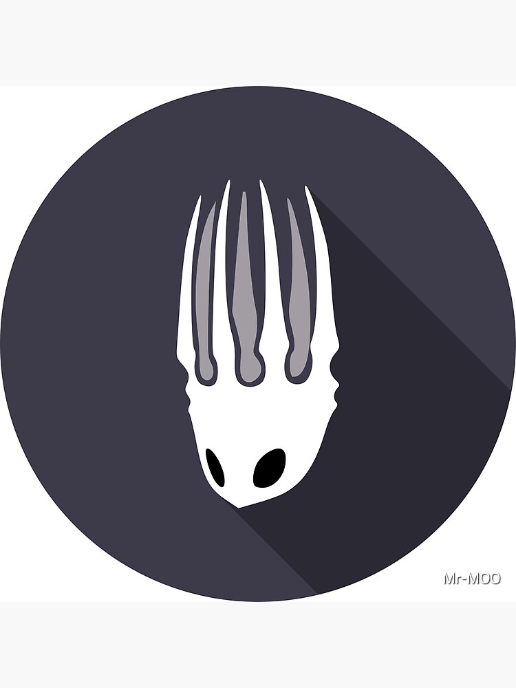 "Hollow Knight - Pale King Flat Icon" Poster by Mr-M00 | Redbubble