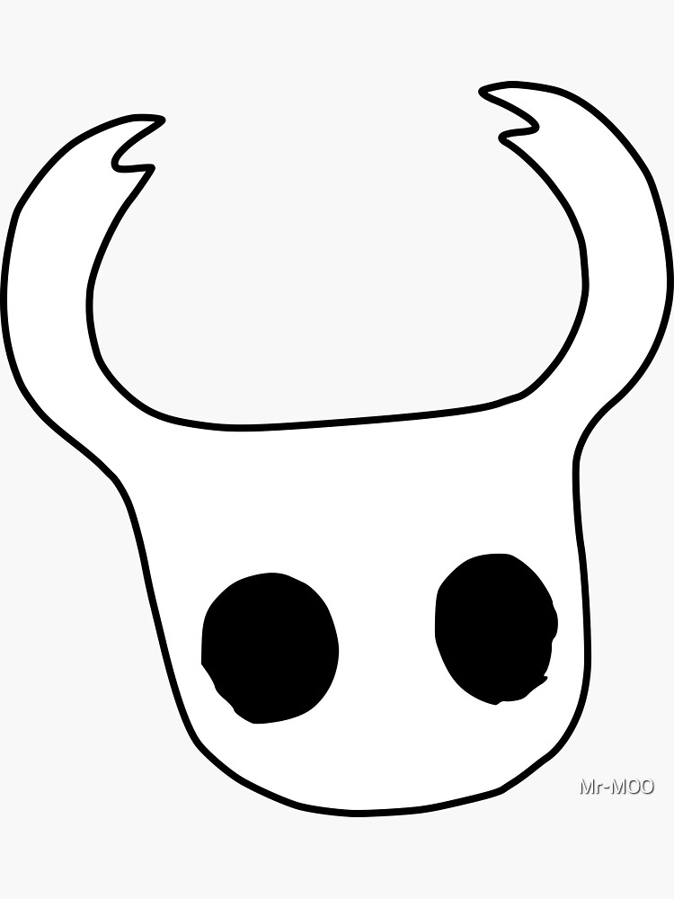 "Hollow Knight - The Knight Mask" Sticker for Sale by Mr-M00 | Redbubble