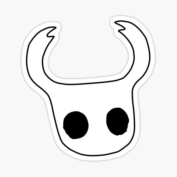 "Hollow Knight - The Knight Mask" Sticker for Sale by Mr-M00 | Redbubble