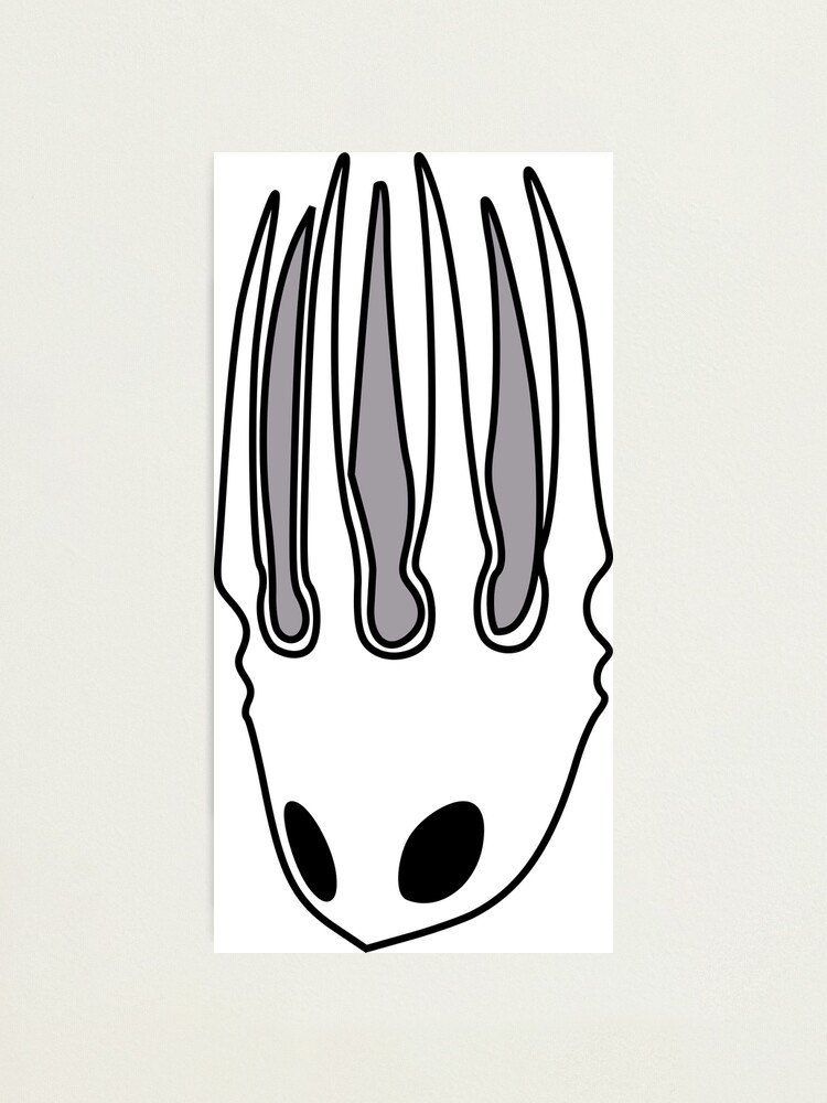 "Hollow Knight - Pale King Mask" Photographic Print for Sale by Mr-M00 ...