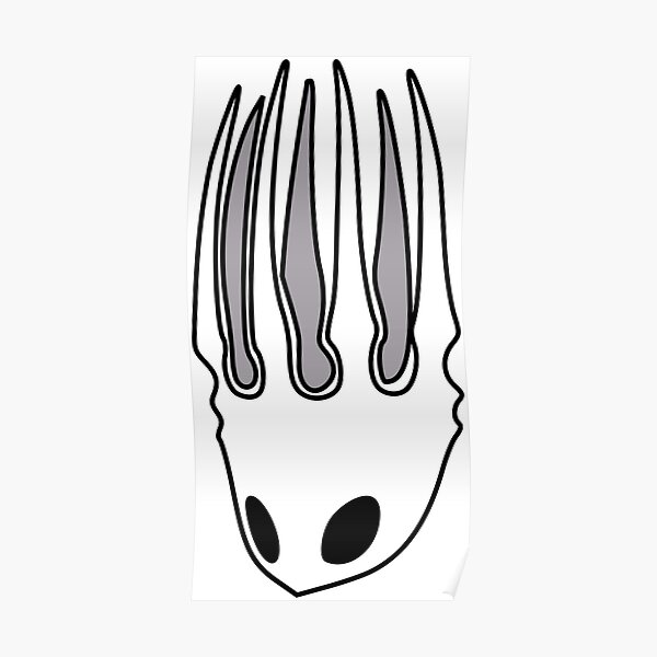 "Hollow Knight - Pale King Mask" Poster for Sale by Mr-M00 | Redbubble