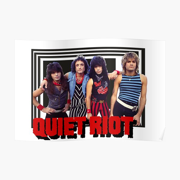 Quiet Riot Posters | Redbubble
