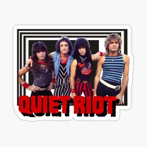 Quiet Riot Stickers | Redbubble