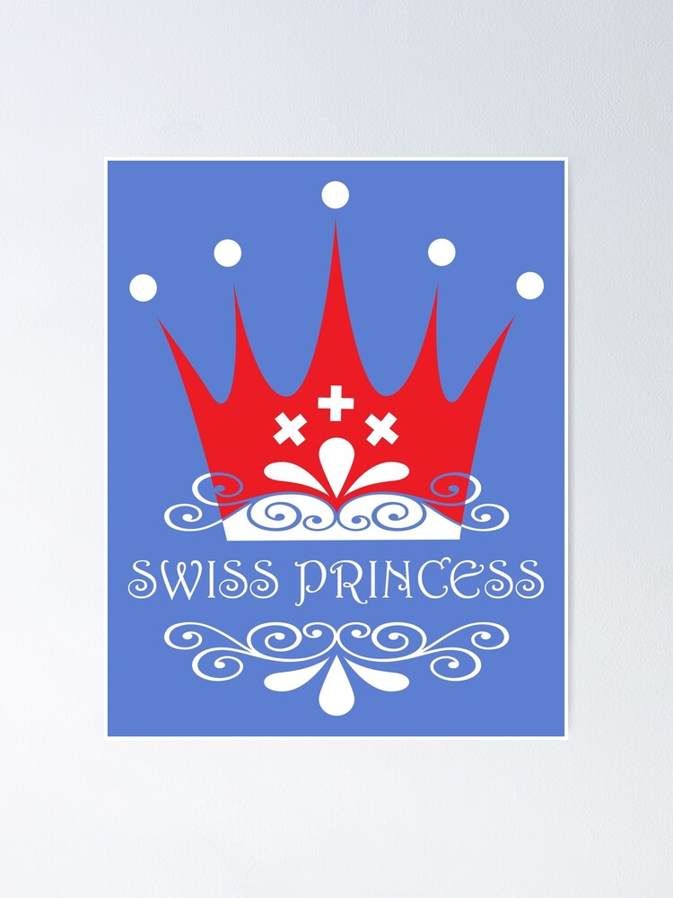 "Swiss Princess" Poster for Sale by AntiqueImages | Redbubble