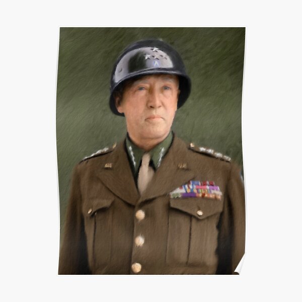 General Patton Posters | Redbubble