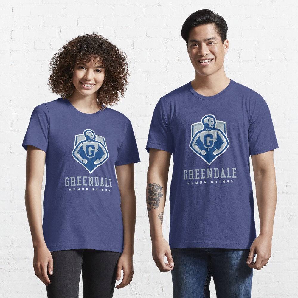 "Greendale Human Beings" T-shirt for Sale by manbearpigcat7 | Redbubble ...