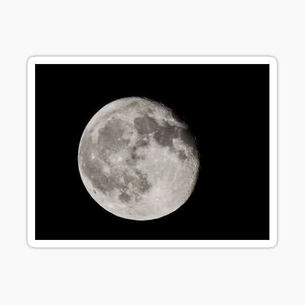 "La Luna" Sticker by Thepieholephoto | Redbubble