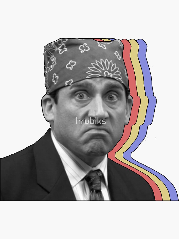 "Prison Mike Layered" Sticker for Sale by hrubiks | Redbubble