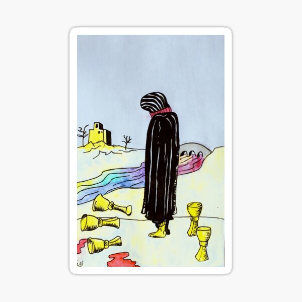 "Death's Card" Sticker for Sale by writeyourart | Redbubble