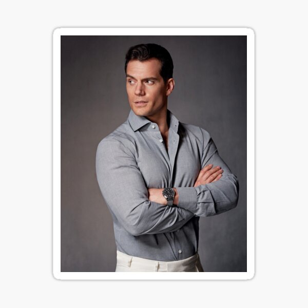 "henry cavill" Sticker for Sale by justforya | Redbubble
