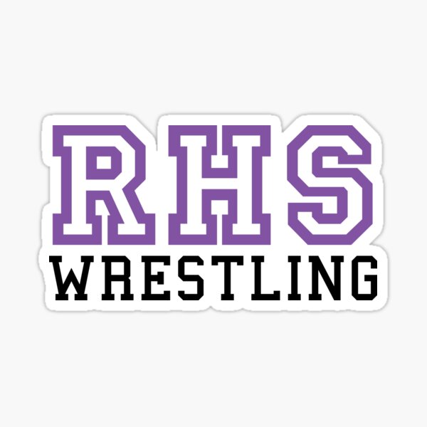 "RHS Wrestling Team" Sticker for Sale by buffylamb | Redbubble