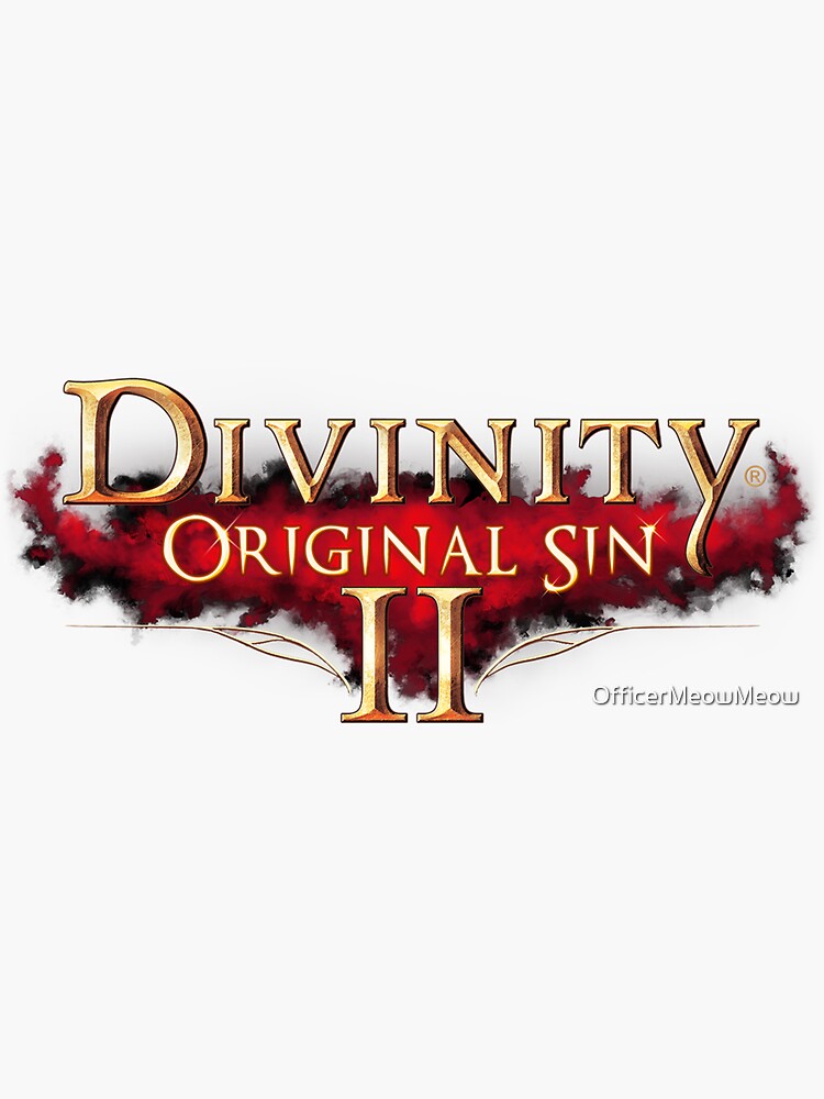 Pegatina «Logotipo de Divinity Original Sin 2» de OfficerMeowMeow ...