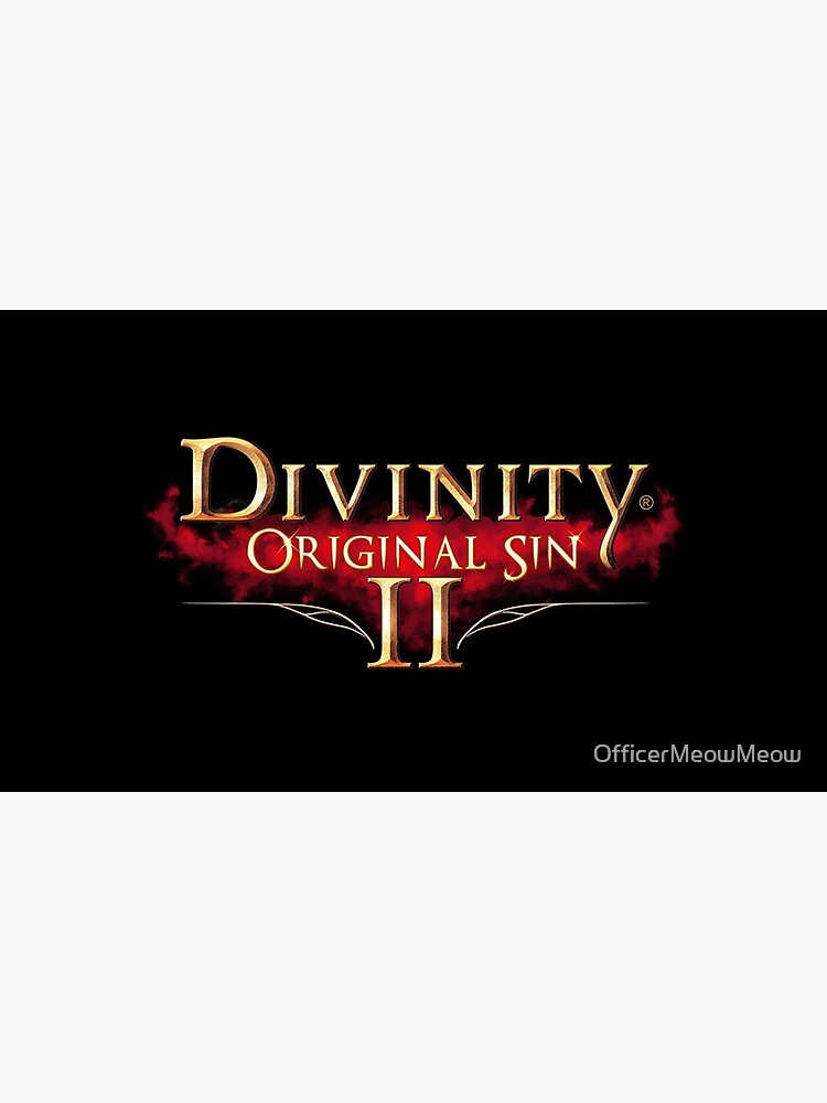 "Divinity Original Sin 2 Logo" Poster by OfficerMeowMeow | Redbubble