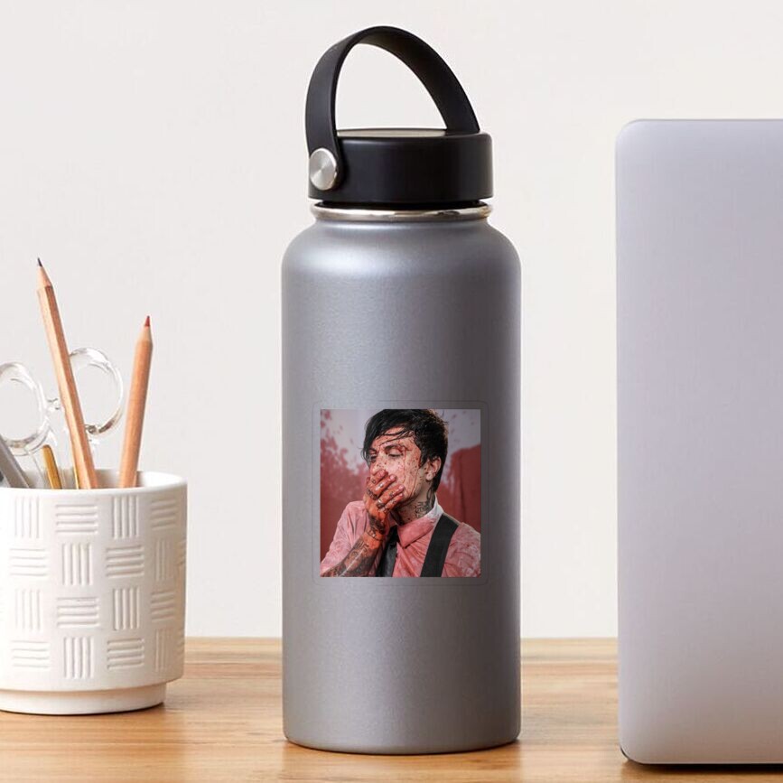 "Frank Iero MCR My Chemical Romance Sticker" Sticker for Sale by ...