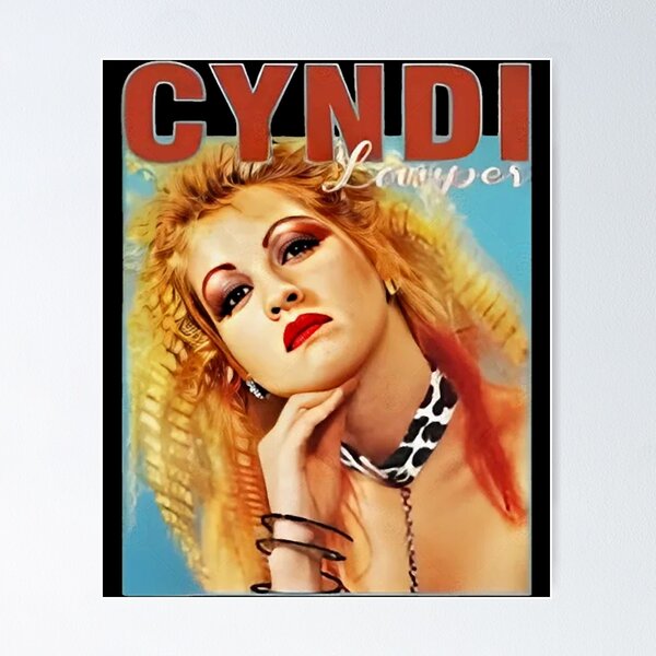 "Art - Cyndi Lauper" Poster for Sale by DavekEmezy | Redbubble