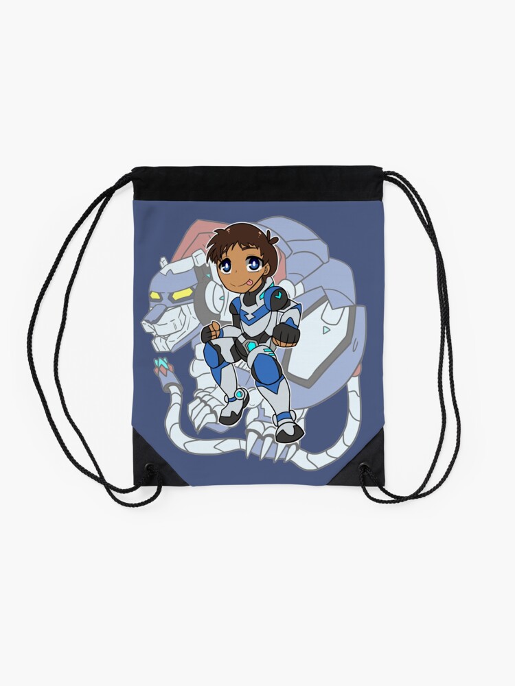 "Voltron Lance Blue Paladin Robot" Drawstring Bag for Sale by kelsmister | Redbubble