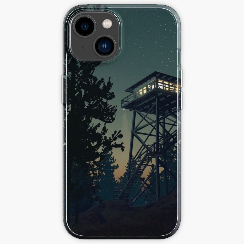 "Firewatch Nighttime Art Design - 4k" iPhone Case for Sale by Colxbat ...