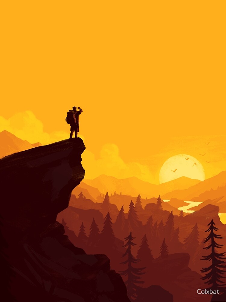 "Firewatch Art Design - 4k " T-shirt for Sale by Colxbat | Redbubble ...