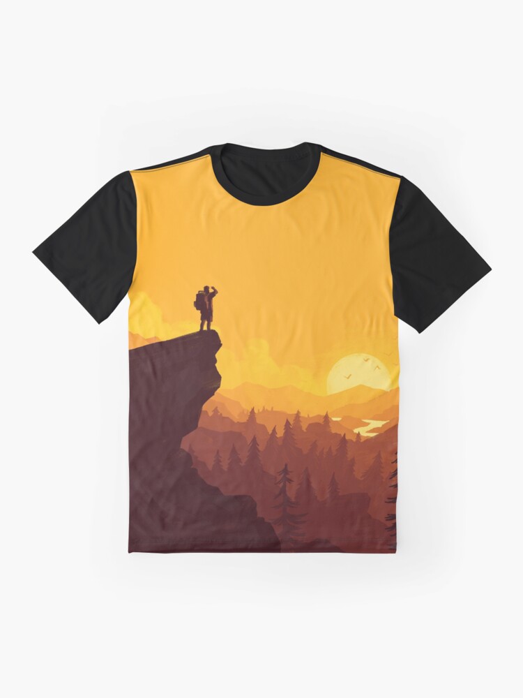"Firewatch Art Design - 4k " T-shirt for Sale by Colxbat | Redbubble ...