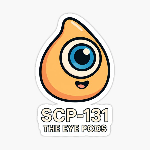 "SCP-131 Eye Pod Kawaii Creature" Sticker for Sale by k3rstman1 | Redbubble