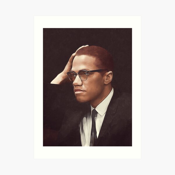 Malcolm X Art Prints | Redbubble