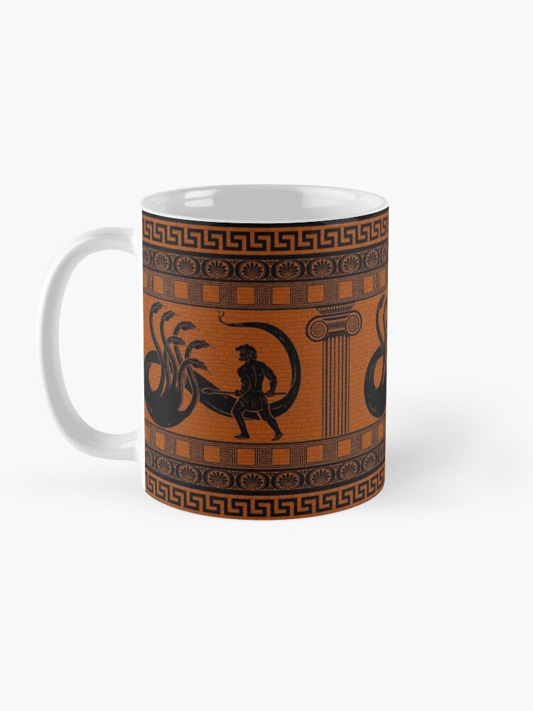 "Hercules vs Hydra" Coffee Mug for Sale by Eligo-Design | Redbubble