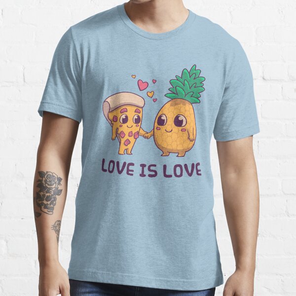"Love is Love Pineapple Pizza // Pride, LGBTQ, Gay, Trans, Bisexual ...