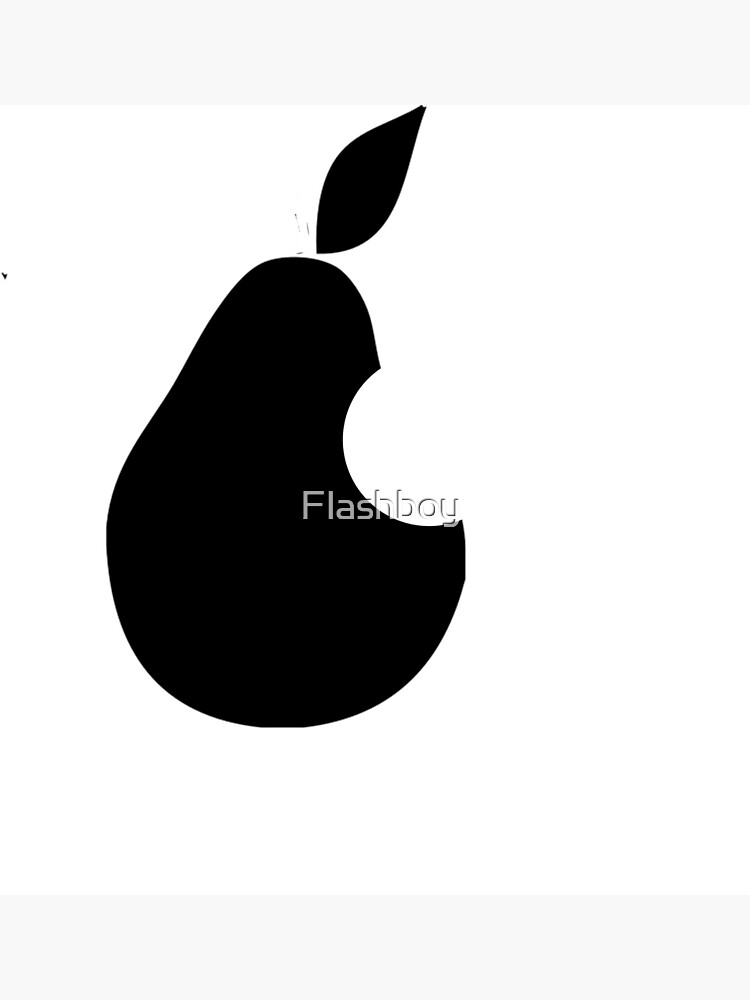 "apple logo parody" Poster for Sale by Flashboy | Redbubble