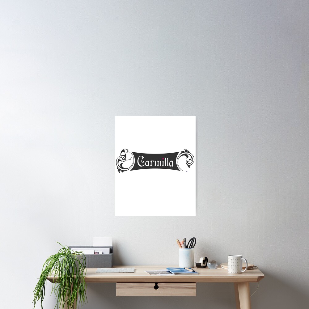 "Carmilla - logo " Poster for Sale by AlishaBurden00 | Redbubble