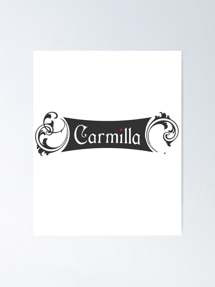 "Carmilla - logo " Poster for Sale by AlishaBurden00 | Redbubble