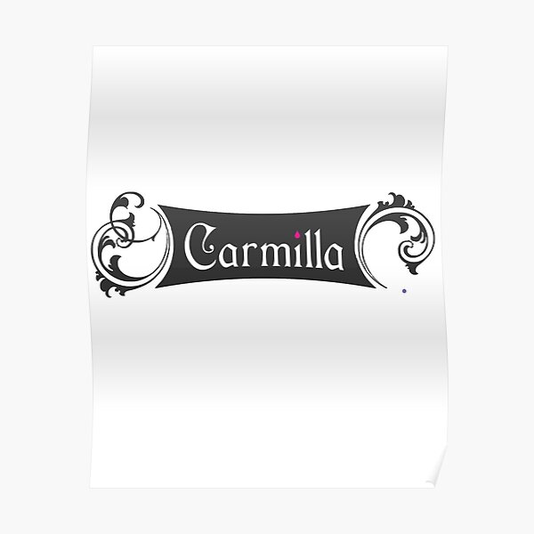 "Carmilla - logo " Poster for Sale by AlishaBurden00 | Redbubble