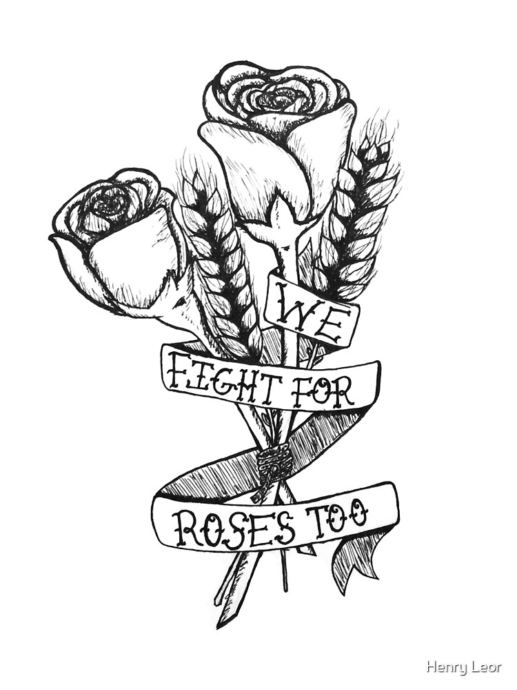 "Bread and Roses (black & white)" Poster for Sale by RebelWithACause ...